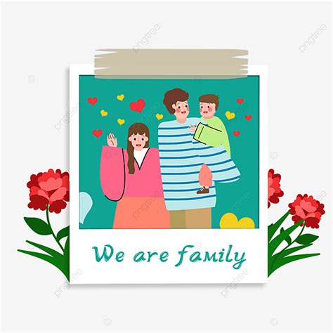 녹색 가족의 날 Baoli는 호출됩니다 가정일 오리온 사진 프레임 Png 일러스트 및 Psd 이미지 무료 다운로드 Pngtree