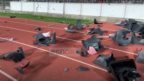 Stola Të Thyer E Shishe Në Fushë Në Derbi Dënohen Me Gjobë Tirana E Partizani Akuzat Ndaj