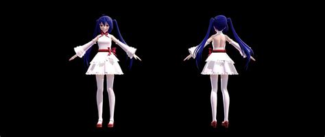 Mmd Fairy Tail Wendy Marvel No Dl By Fghostly On Deviantart