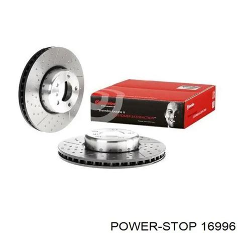 16 996 Power Stop Колодки тормозные задние дисковые