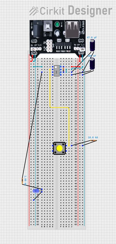 555 Timer Based Led Flasher Circuit How To Guide And Editable Circuit Cirkit Designer