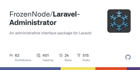 Github Frozennodelaravel Administrator An Administrative Interface