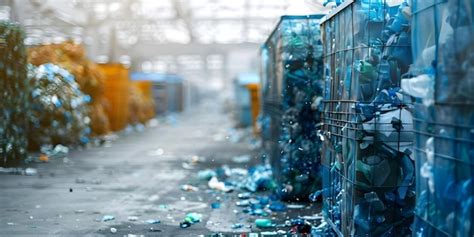 Premium Photo Efficient Waste Sorting Technology For Smart Waste Management Systems Concept