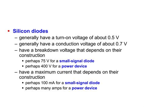 Diode Theory Ppt