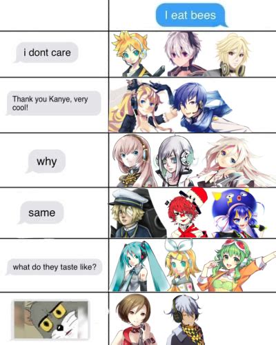 Vocaloid Meme Thingy Idk This Probably Has Been Done Before Miku Hatsune Vocaloid Vocaloid