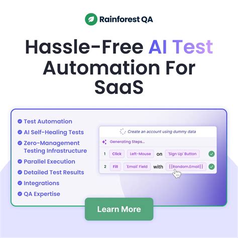 Rainforest Qa On Linkedin Ai Test Automation For Saas Startups