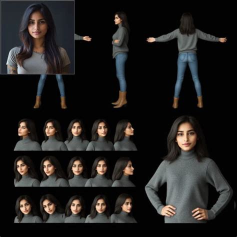 Endless Consistent Characters Sdxl Input Image