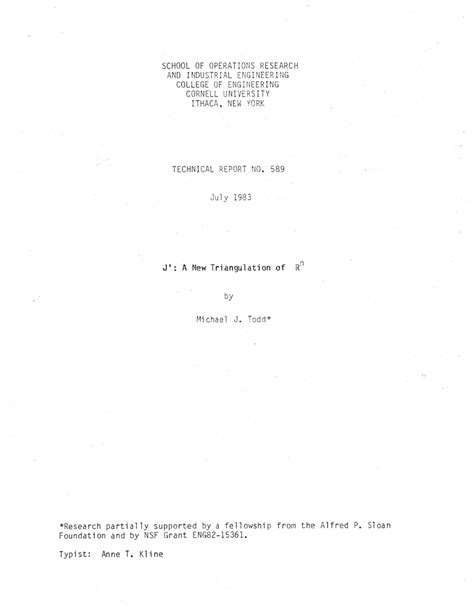 pdf j a new triangulation of r n