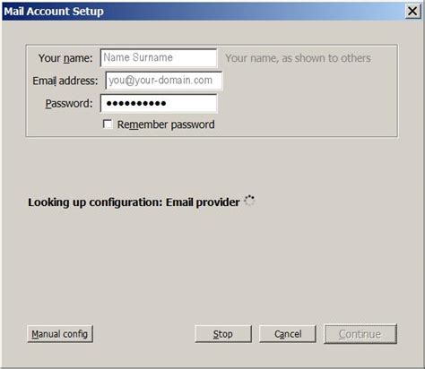 Thunderbird Email Account Setup Digital Synergy