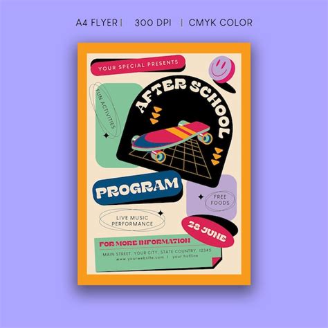Premium PSD After Babe Program Flyer
