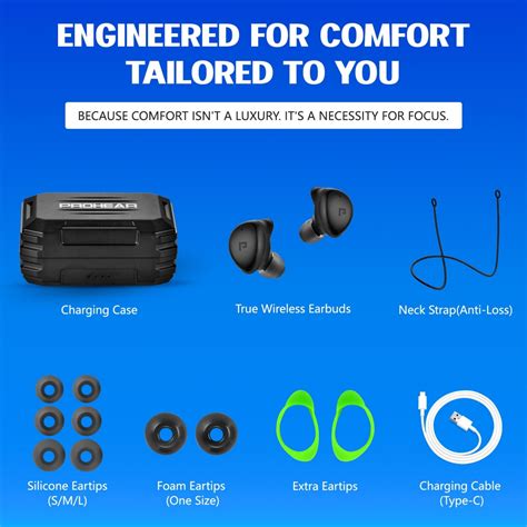 Bluetooth Work Earbuds With Nrr 25db Hearing Protection And Osha