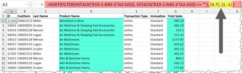 Excel VSTACK Function Xelplus Leila Gharani