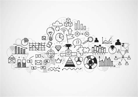 2686 Vectores De Stock Y Arte Vectorial De Data Analytics Sketch