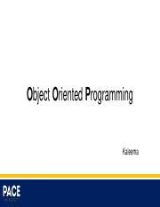 CS661 Object Oriented Programming Pdf Object Oriented Programming