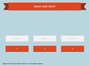 Drag And Drop Interaction Without Submit Button In Articulate Storyline