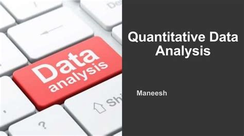 Quatitative Data Analysis Ppt