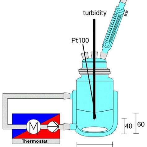 Schematic Structure Of The Reactor Including The Position Of The Download Scientific Diagram