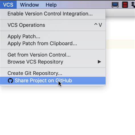 Sharing Your Project On Github Jetbrains Guide
