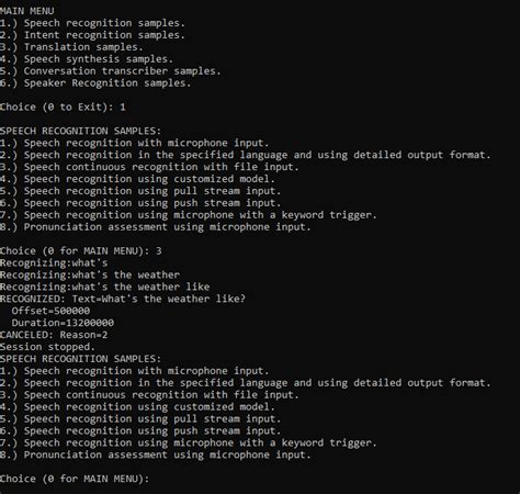 Speech To Text Authentication Error On GitHub SDK Samples C Console Microsoft Q A