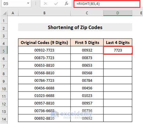 How To Format Zip Codes In Excel 2 Easy Methods ExcelDemy