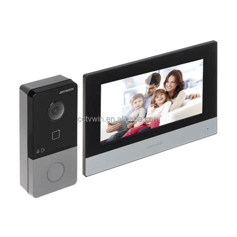 Hik Wifi Door Station And Indoor Station Intercom System Ds Kis603 P