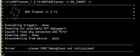 Ccsmsp430f5502 No Usb Fet Was Found Msp Low Power Microcontroller Forum Msp Low Power