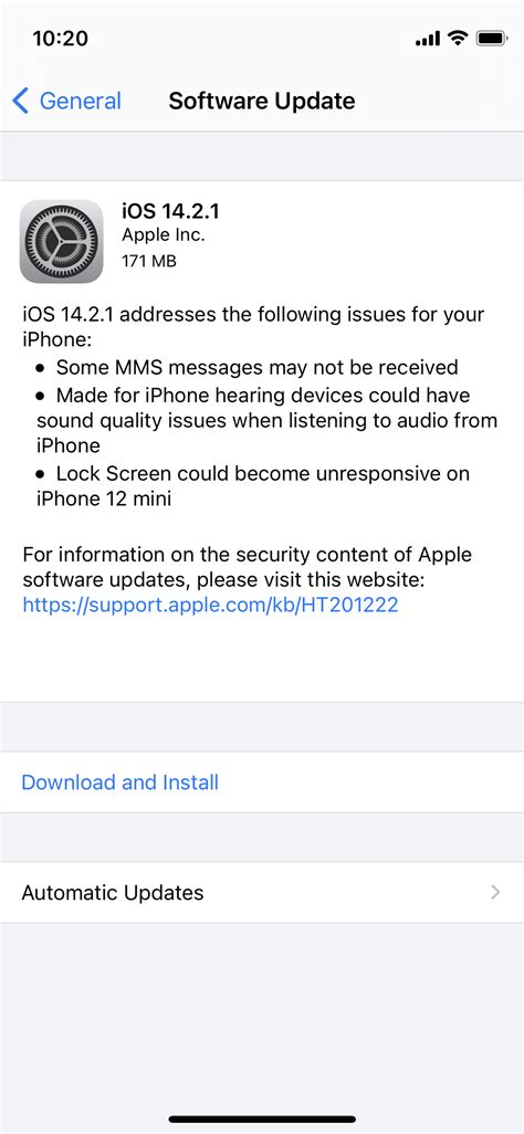 Apple Releases IOS 14 2 1 With Fix For IPhone 12 Mini Lock Screen Issue The Verge