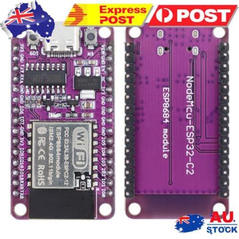 Esp8684 Development Board Esp32 C2 Usb Type C Espc2 12 Module Kit Solder Pins Ebay
