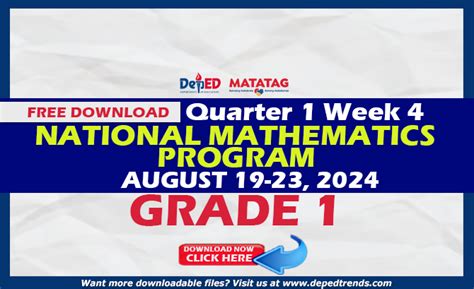 Grade 1 National Mathematics Program Nmp Lesson Scripts Q1 Week 4 Free Download