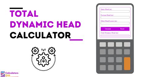 Total Dynamic Head Calculator Online