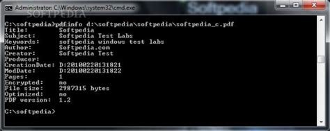 pdfinfo download softpedia