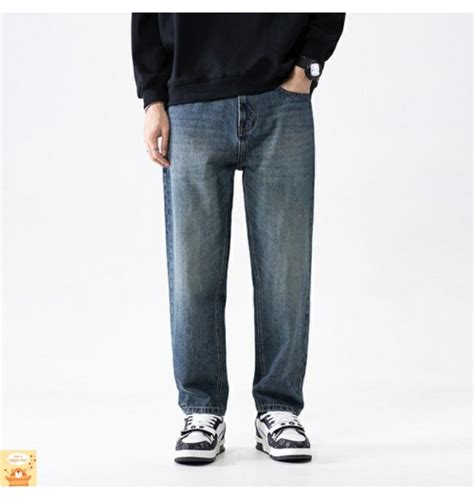 셉띠엠브레 남자 배기핏 청바지 배기 데님팬츠 가을 스트레이트 와이드 겨울팬츠 Uno4 티몬
