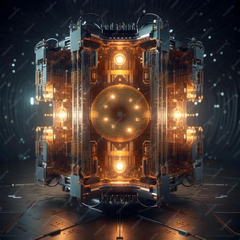 Premium Ai Image Data Storage Center Quantum Computing Database Cloud