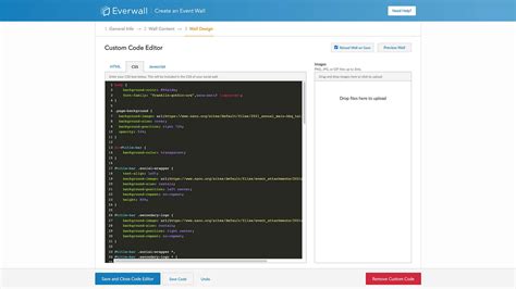 Use Custom Code On Your Everwall Social Wall — Everwall