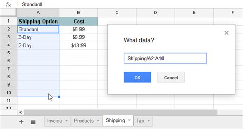 Excel Formulas Invoice Part 5 Data Validation