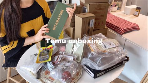 Vlog 🎧 테무 주방용품 언박싱 같이해요 📦 ° ｡⋆⸜ Youtube