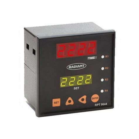 Radiant Segment Display Programmable Digital Timer For Industrial Model RPT At