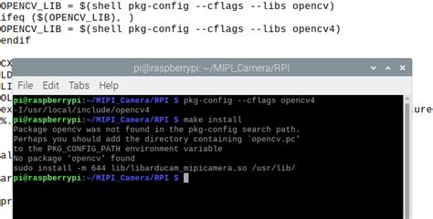 Make Install With Opencv4 Confusing · Issue 45 · Arducamraspberrypi · Github