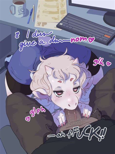 Rule 34 Anthro Clothed Clothing Computer Dialogue Fellatio Genitals Hi Res Kaidzsu Male Nogg