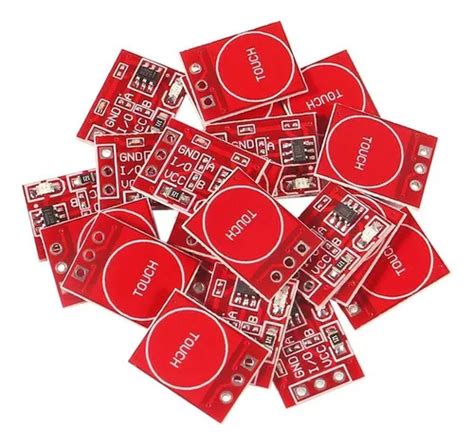 10x teclado sensor touch toque capacitivo arduino ttp223 mercadolivre