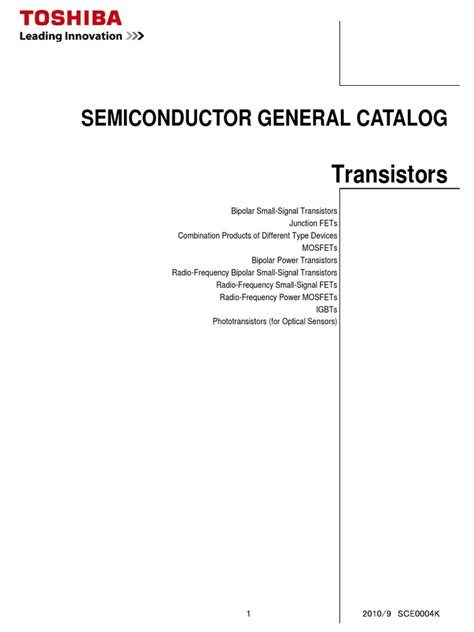 Data Sheet Pdf Bipolar Junction Transistor Transistor