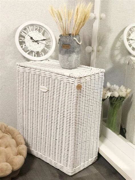Плетена корзина для білизни — ціна 3500 грн у каталозі Кошики для білизни Купити товари для дому