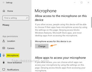 Ways To Mute Or Turn Off Microphone In Windows Password Recovery