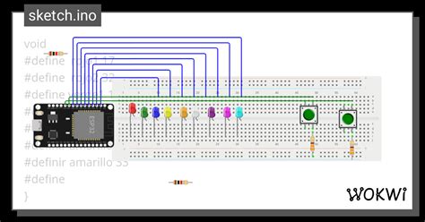 Examen Wokwi Esp32 Stm32 Arduino Simulator