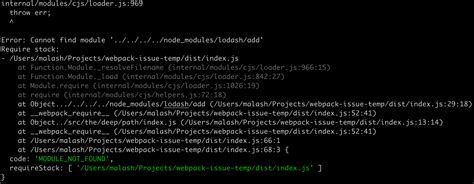 wrong relative path when using `externals` · issue 11083 · webpack