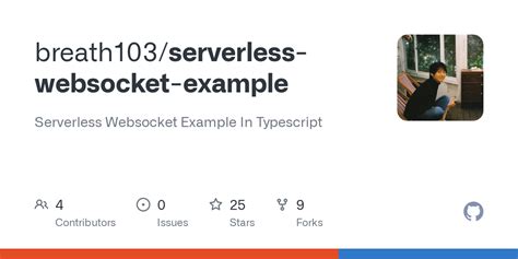 GitHub Breath Serverless Websocket Example Serverless Websocket Example In Typescript