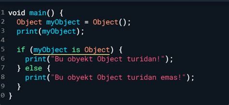 Dart Dasturlash Tilida Object Type Nima Va Dynamic Type Ikkisini O