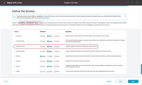 solved dnac role based access control command runner cisco community