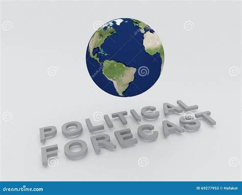 Political Forecast Concept Stock Illustration Illustration Of Headline