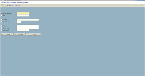 Sap Abap Programming Objects Of Data Dictionary